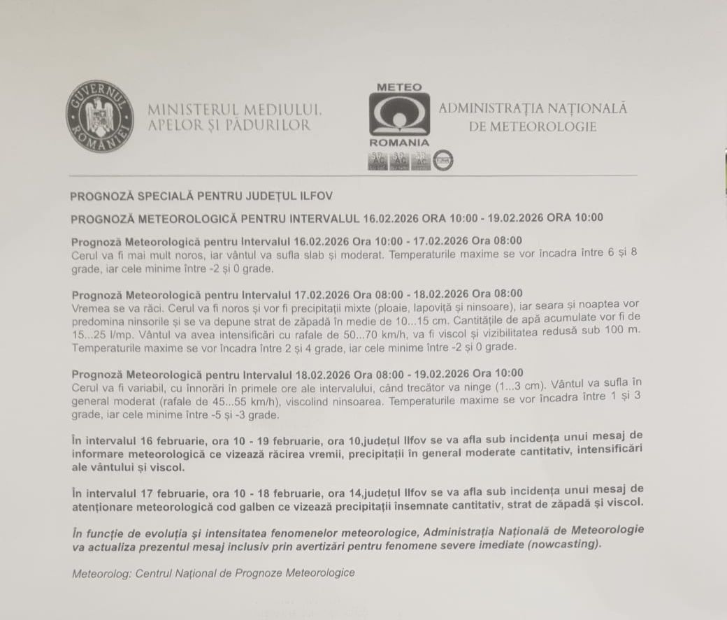 Stimați locuitori, – Primaria Vidra, judetul Ilfov